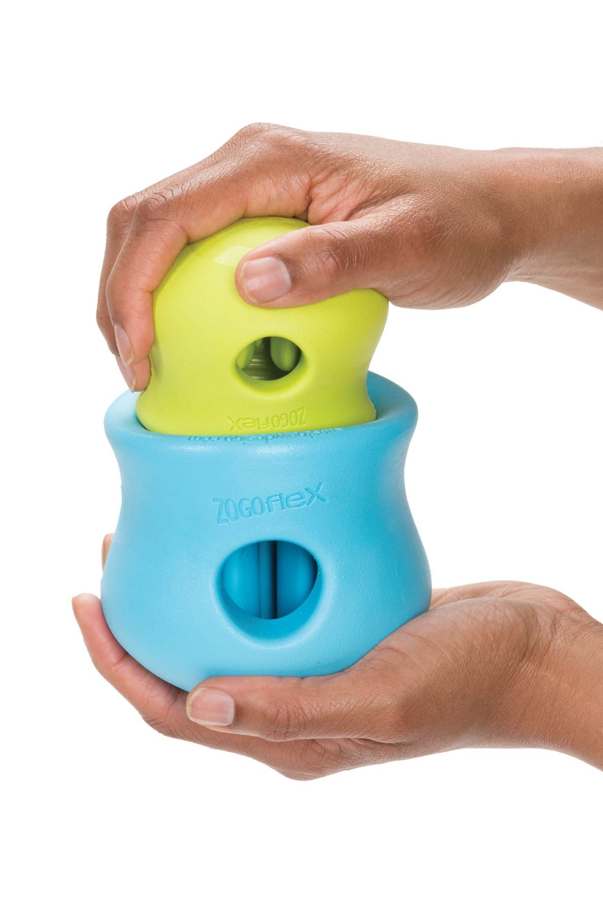 Toppl® Treat Toy | Viral Puzzle Enrichment Treat Dispenser | West Paw Toppl