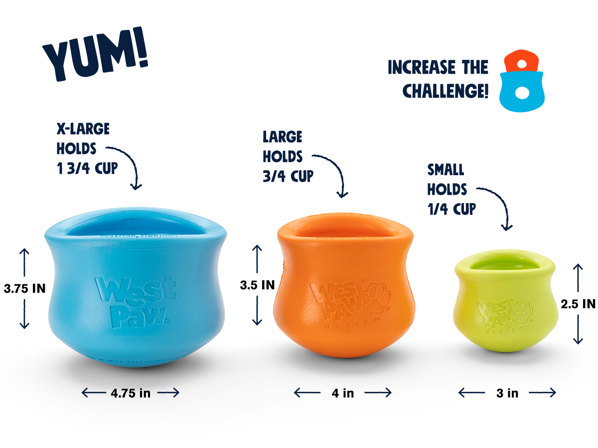 Toppl® Treat Toy | Dog Toy Treat Dispenser | West Paw Toppl